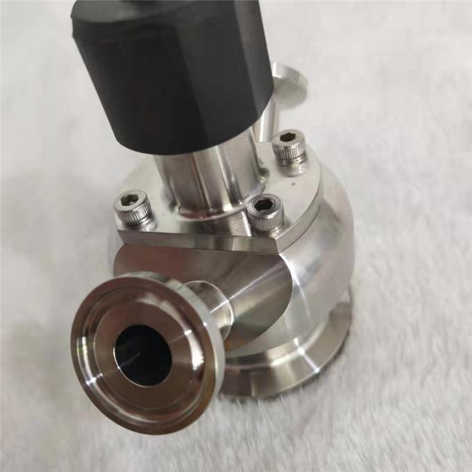 Food Grade Welded Stainless Steel Sampling Valve With Double Port